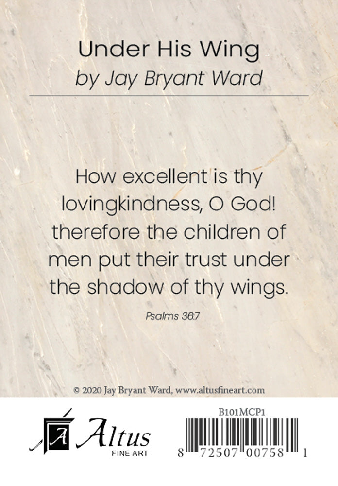 Under His Wing by Jay Bryant Ward | Altus Fine Art – jaybryantwardart